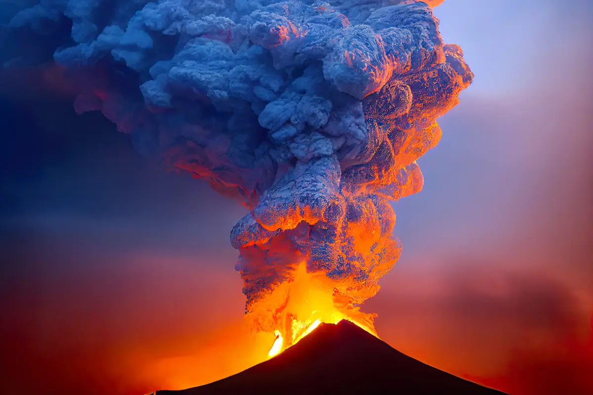 Proses Terjadinya Gunung Meletus - Gunung Berapi